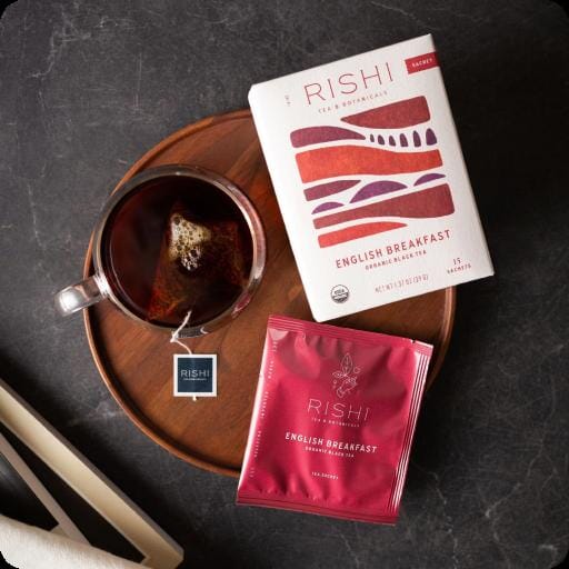 Organic Tea Sachets | Free US Shipping Over $60 | Rishi Tea