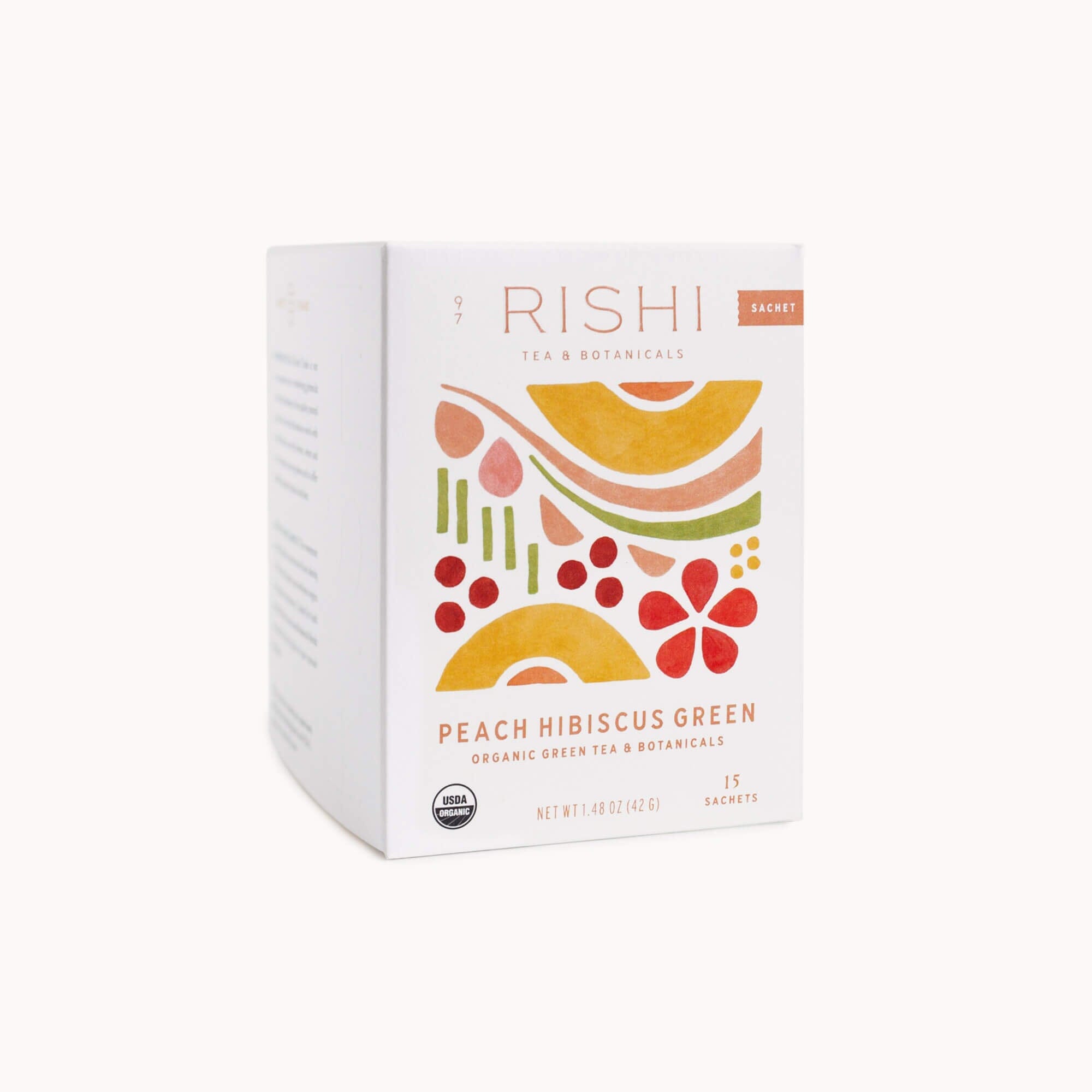 Peach Hibiscus Green | Rishi Tea